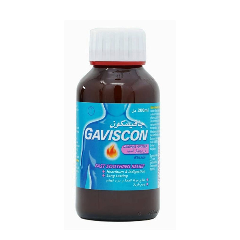 Gaviscon Original Aniseed Liquid – 200ml - A1 Traders