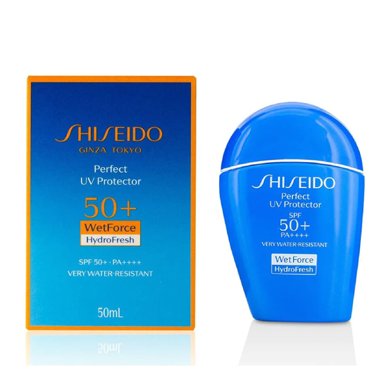 SHISEIDO perfect uv protector spf50+ pa++++ 50ml - A1 Traders